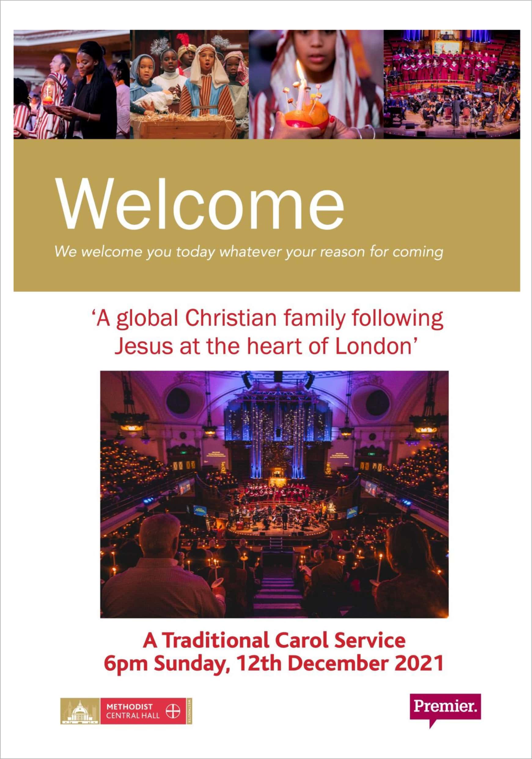 Service Sheet for Traditional Carol Service » Premier